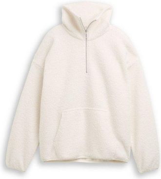 Tom Tailor Sweatshirt Strick & Sweatshirts Loose Fit Teddy Sweatshirt