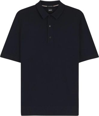 HUGO BOSS Homme, Tops, Bleu, Taille: 2XL H-Nolano Knit Polo