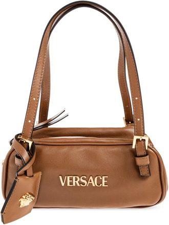 Versace Femme, Sacs, Brun, Taille: ONE Size Tag Bowling Mini Bag