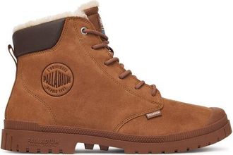 Palladium Schn&uuml;rstiefeletten Sp20 Cuff Lth Wp Wl 79067-291-M Braun