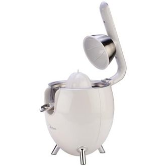 Ardes Arspre03W Juice Art W Elektrische Zitruspresse mit Druck - Leistung 500 W, 0,5 l Edelstahlfilter, 2 Kegel
