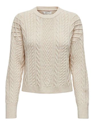Only Strickpullover ONLSOFIE LS CABEL PULLOVER EX KNT