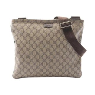 Gucci Pre-owned GG Supreme Coated Canvas Shoulder Bag - - Pre-owned - Damen - Beige - ONE SIZE