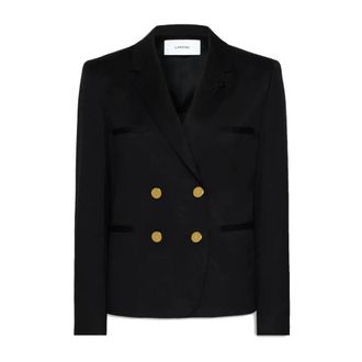 Lardini Kurzer Modell Blazer - - Jackets - Damen - Schwarzk - L