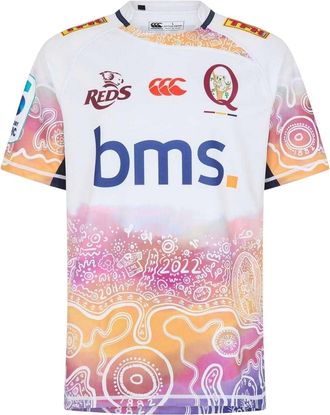 Canterbury Of New Zealand Indigenous Rugby-Shirt f&uuml;r Herren/Damen Unisex, Regul&auml;r (Marine)