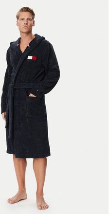 Tommy Hilfiger Bademantel UU0UU00123 Dunkelblau