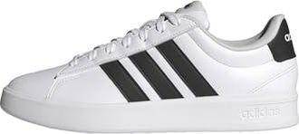 adidas Femme Grand Court 3.0 Shoes, FTWR White/Core Black/FTWR White, 42 2/3 EU