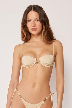 Calzedonia Balconette-bikinioberteil Minimal Fit Hautfarben