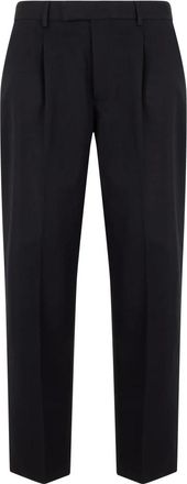 Ermenegildo Zegna Homme, Pantalons, Noir, Taille: 2XL Straight Pantalons