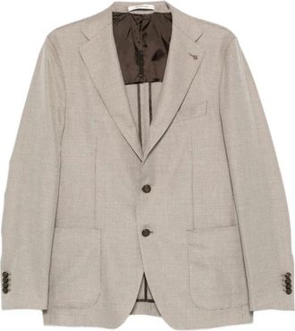 Tagliatore Homme, Vestes, Beige, Taille: L 1Svs22K Jacket