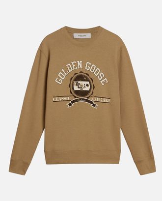Golden Goose Sweatshirt Mit Rundhalsausschnitt
