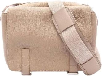 Loewe Pre-owned Sac bandouli&egrave;re Militaire XS - Femme - Pre-owned - Beige - Taille: ONE Size