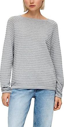 s.Oliver Q/S by s.Oliver 50.2.51.17.170.2133366 Sweater, Gris, M Femme