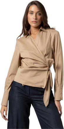 Kocca Damen, Blusen & Hemden, Braun, XLGr&ouml;&szlig;e