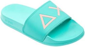 Sun 68 Femme Slippers Logo Sandal, Acqua, 37 EU