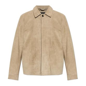 Rag & Bone Dwight Suede Jacket - - Jackets - Herren - Beige - XL