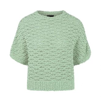 Marc Cain Strukturierter Oversized Pullover - - Knitwear - Damen - Gr&uuml;n - S