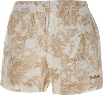 MC2 Saint Barth Femme, Shorts, Beige, Taille: 38 FR Meave Shorts