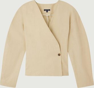 SOEUR VESTE DILLY &Eacute;CRU