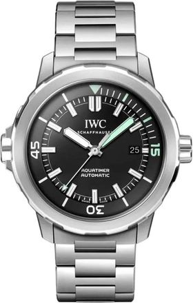 IWC Femme, Accessoires, Noir, Taille: ONE Size Aquatimer Automatic