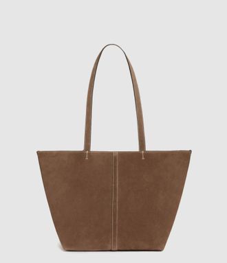 Vanessa Bruno Petit Cabas Daily Cuir Taupe