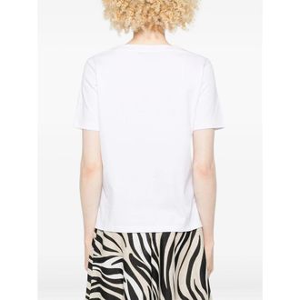 Aragona Cotton Crew Neck T-Shirt - White