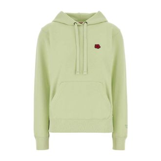 Kenzo Cotton Sweatshirt - - Sweatshirts & Hoodies - Damen - Gr&uuml;n - S