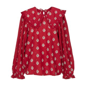 des petit hauts Damen, Blusen & Hemden, Rot, SGr&ouml;&szlig;e