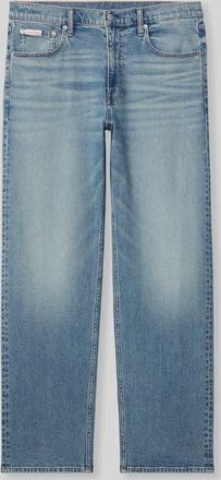 Calvin Klein Jeans Straight Fit Jeans aus reiner Baumwolle