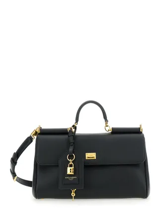 Dolce & Gabbana My Sicily Top Handle Bag - Black