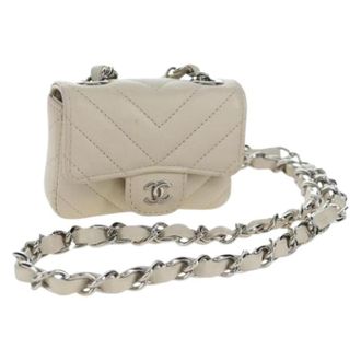 Chanel Pre-owned Mini Schultertasche - - Pre-owned - Damen - Beige - ONE SIZE