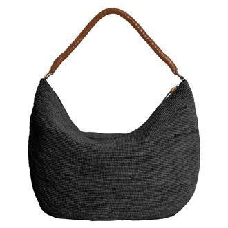 Ibeliv Utopia Hobo Bag - - Bags - Damen - Schwarzk - ONE SIZE