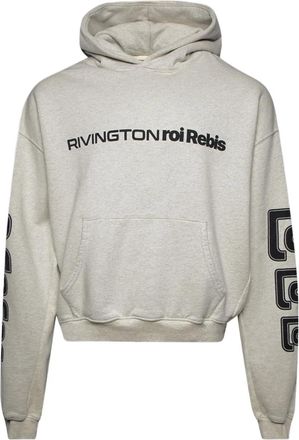 RRR123 hoodie Metanoia Uso Cva à logo imprimé - Gris