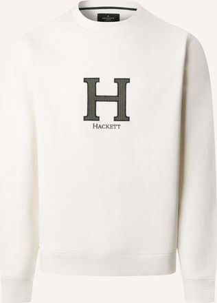 Hackett Sweatshirt Heritage Peaks Crew weiss