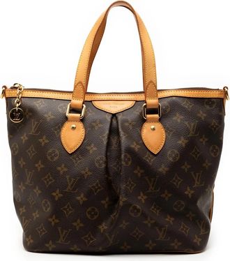 Louis Vuitton Hobo Bags - Monogram Palermo PM - Gr. unisize - in Braun - f&uuml;r Damen