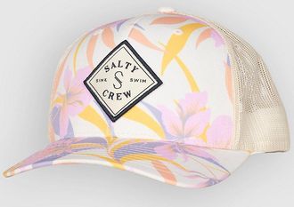 Salty Crew Sealine Retro Trucker Cap pink skies