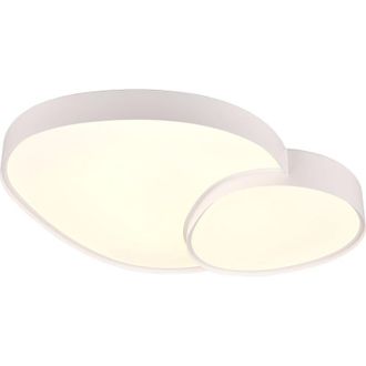 Trio Leuchten Trio Lighting - Plafonnier led 45w 5300lm avec telecommande variation blanc chaud a froid - trio - rise 81540414 81540414 81540414 81540414 81540414