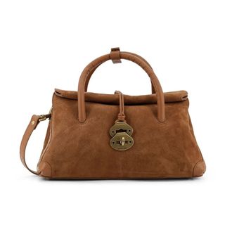 Zanellato Femme, Sacs, Brun, Taille: ONE Size Sac &agrave; poign&eacute;e