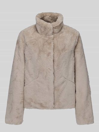 Only Regular Fit Webpelzjacke mit Stehkragen Modell NEWVIDA