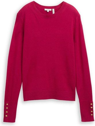 Tom Tailor Strickpullover Pullover & Strickjacken Strickpullover mit Knopf-Details