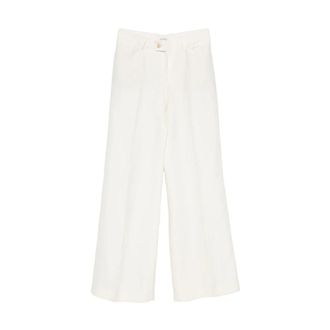 Closed Femme, Pantalons, Blanc, Taille: W29 L32 Wide Pantalons