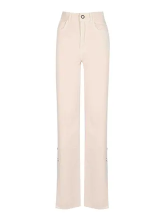 Twinset Jean Droit - Orange
