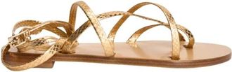 Emanuela Caruso Capri Femme, Chaussures, Jaune, Taille: 40 EU Capri Sandal