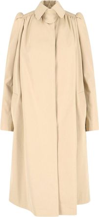 Alexander McQueen Trenchcoat Aus Baumwolle