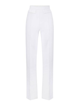 Elisabetta Franchi Pantalons D&eacute;contract&eacute;s - Cr&egrave;me