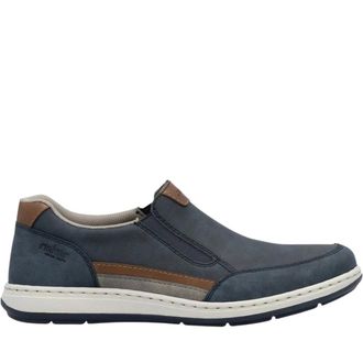 Rieker Homme, Chaussures, Bleu, Taille: 44 EU Mocassins Ferm&eacute;s D&eacute;contract&eacute;s