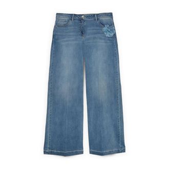 Fiorella Rubino Damen, Jeans, Blau, 4XLGr&ouml;&szlig;e