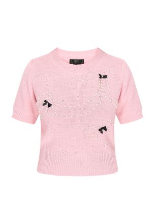 Faina Pullover Frauen helles Rosa