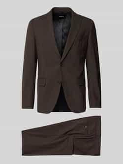 HUGO BOSS Slim Fit Anzug mit Schurwoll-Anteil Modell HUGE