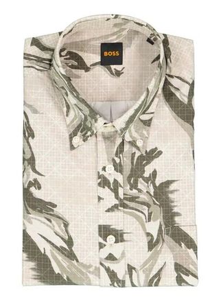 Boss Orange by Hugo Boss BOSS Orange Herren Hemden beige